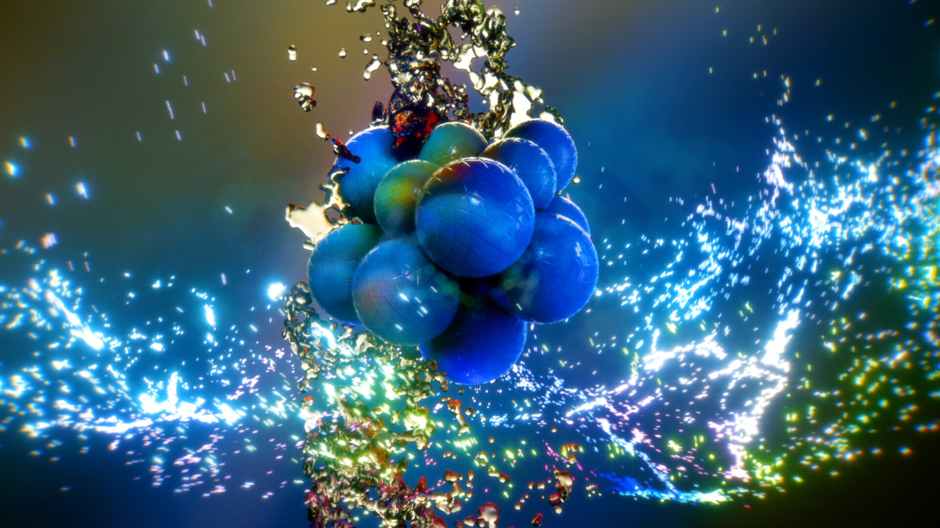 ArtStation - Attracted Balls