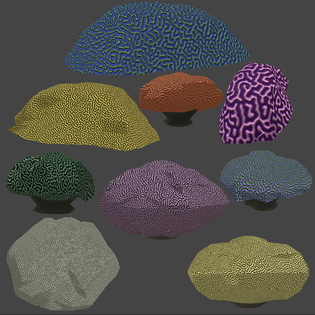ArtStation - Brain Coral