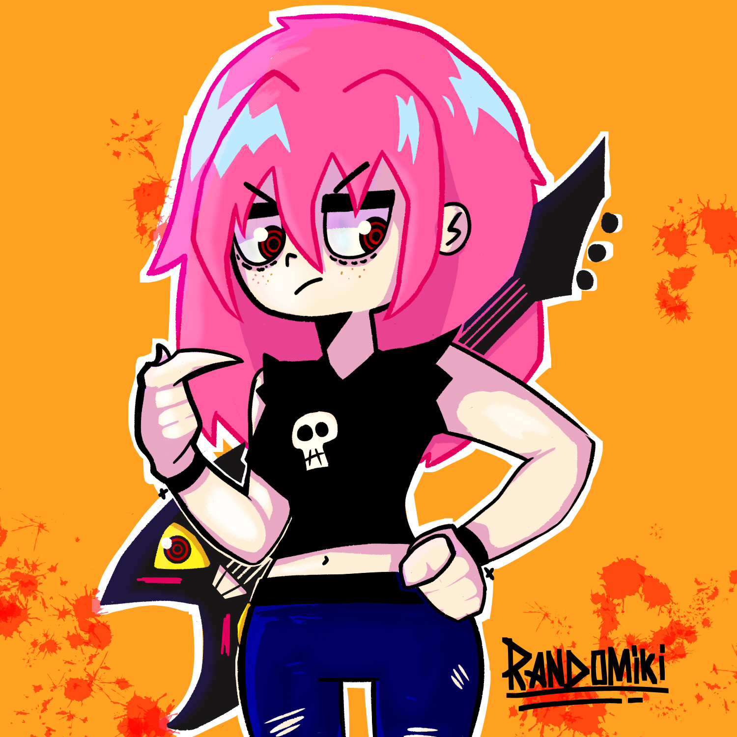 ArtStation - Rock x Evil (character design)