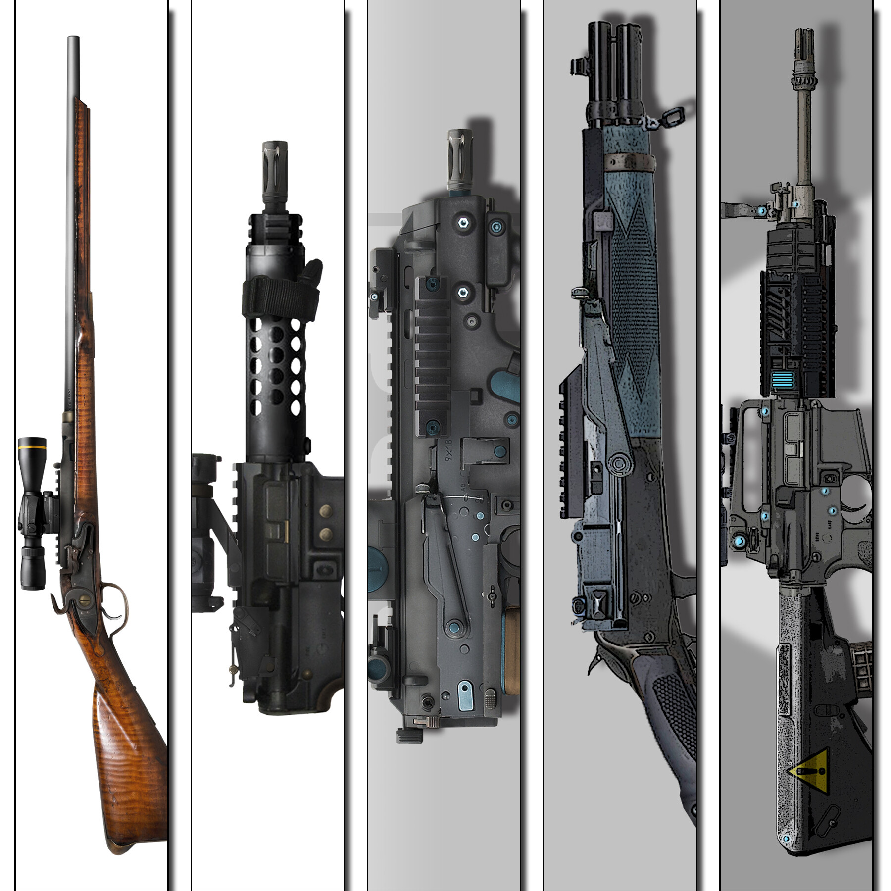 ArtStation - A Brief History of my Ongoing Blaster Project