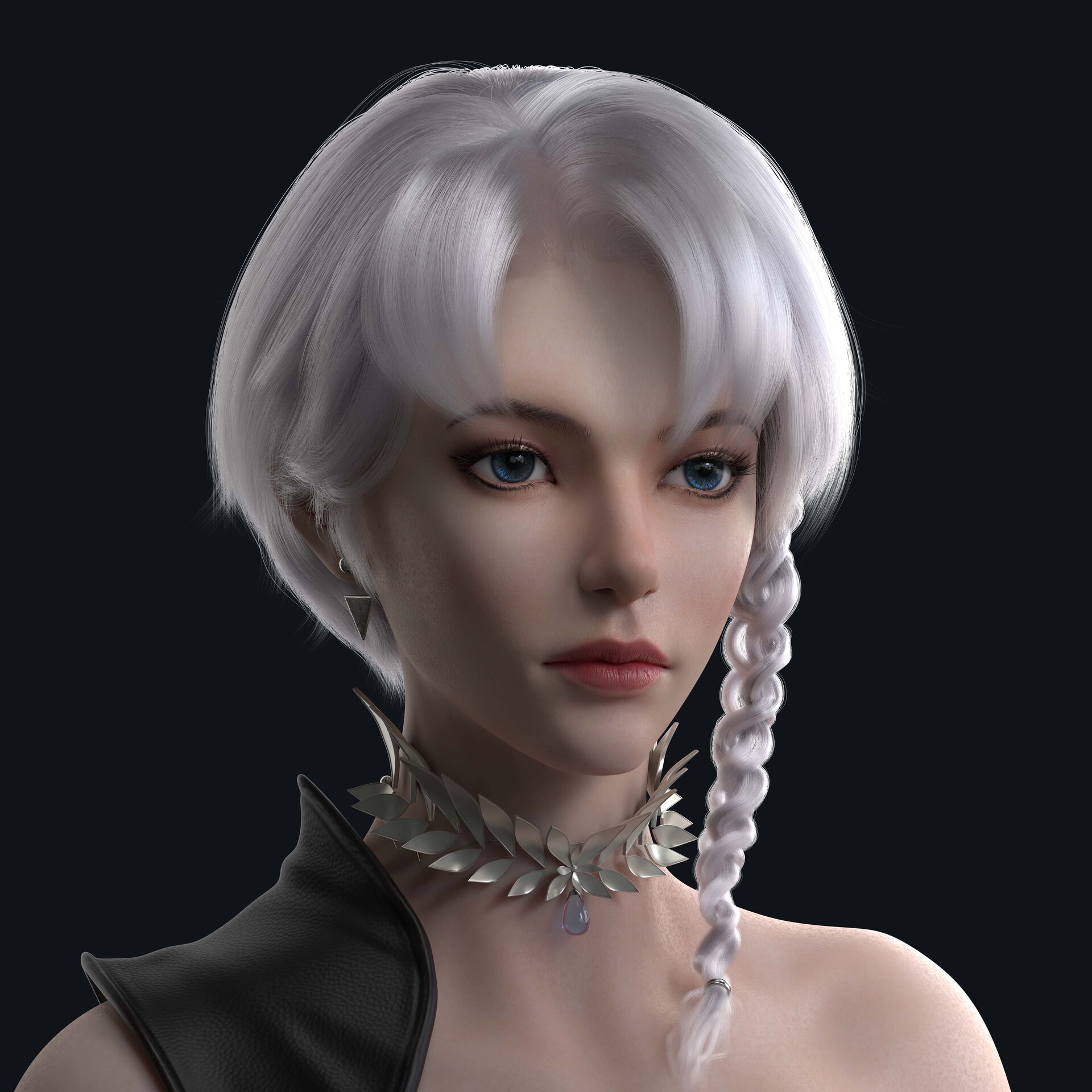 ArtStation - practice project Girl