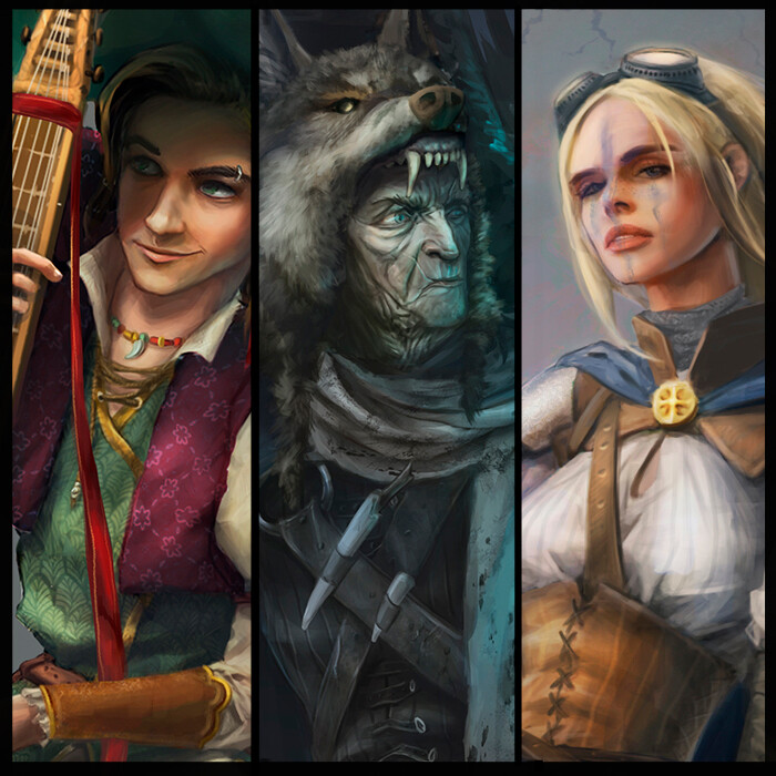 ArtStation - Characters from fantasy