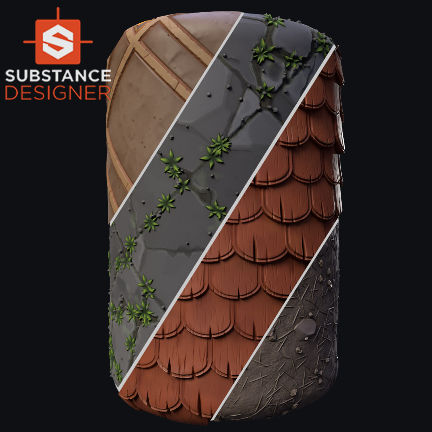 ArtStation - Stylized materials