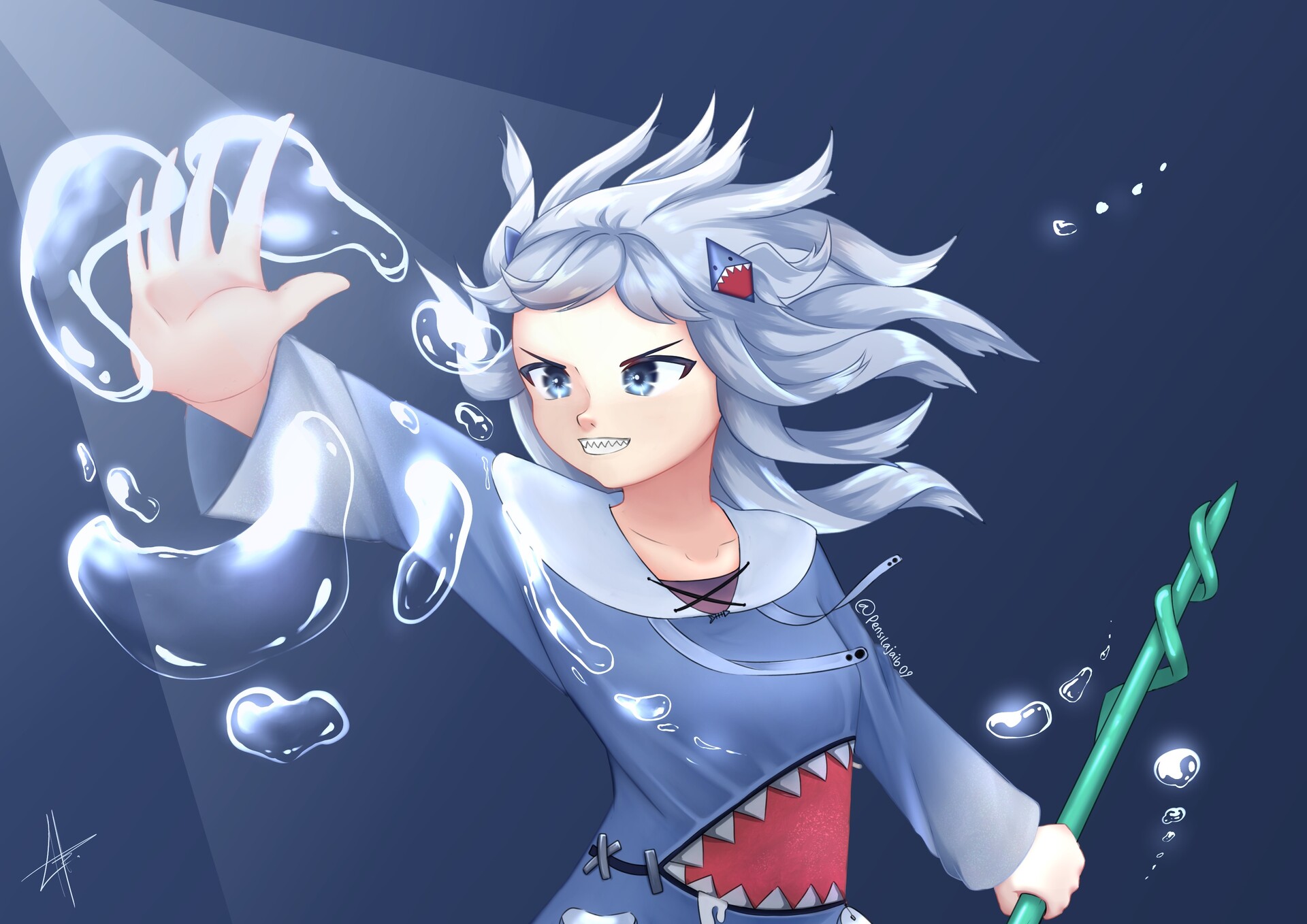 ArtStation - Gawr gura