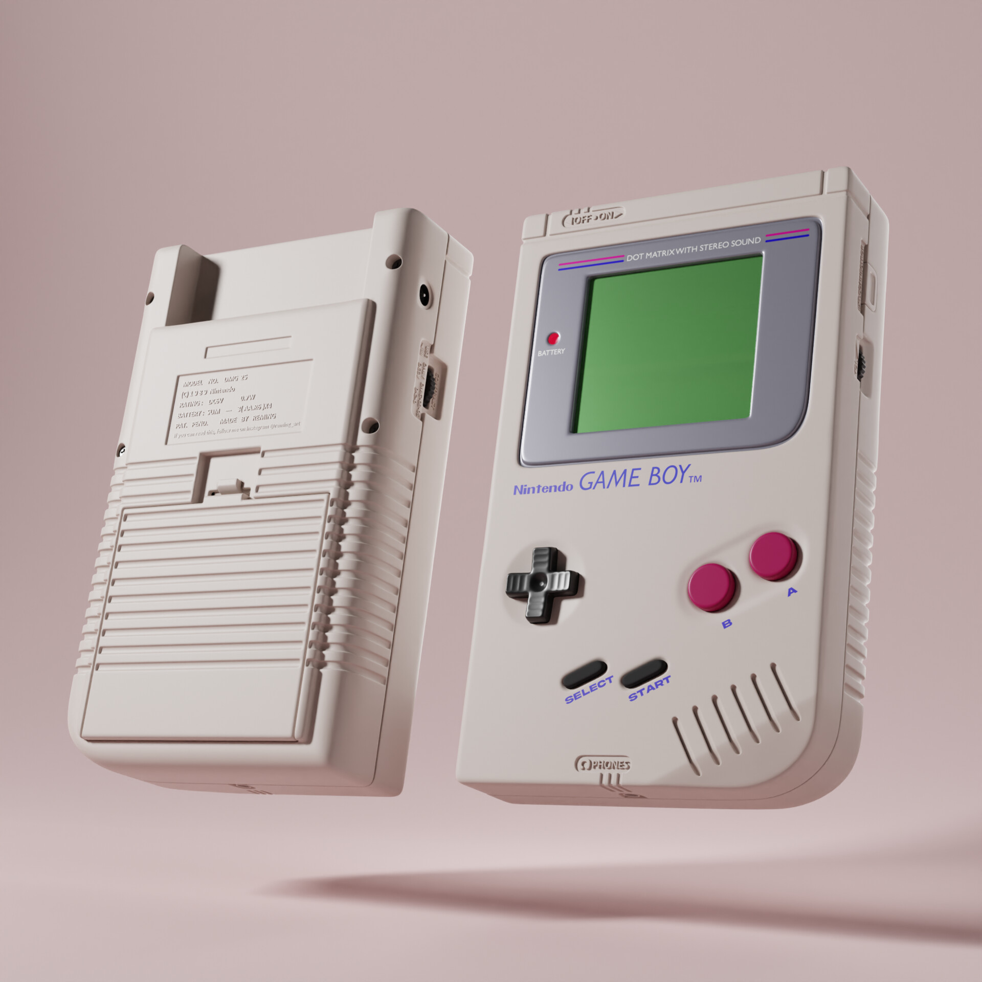 ArtStation - GameBoy