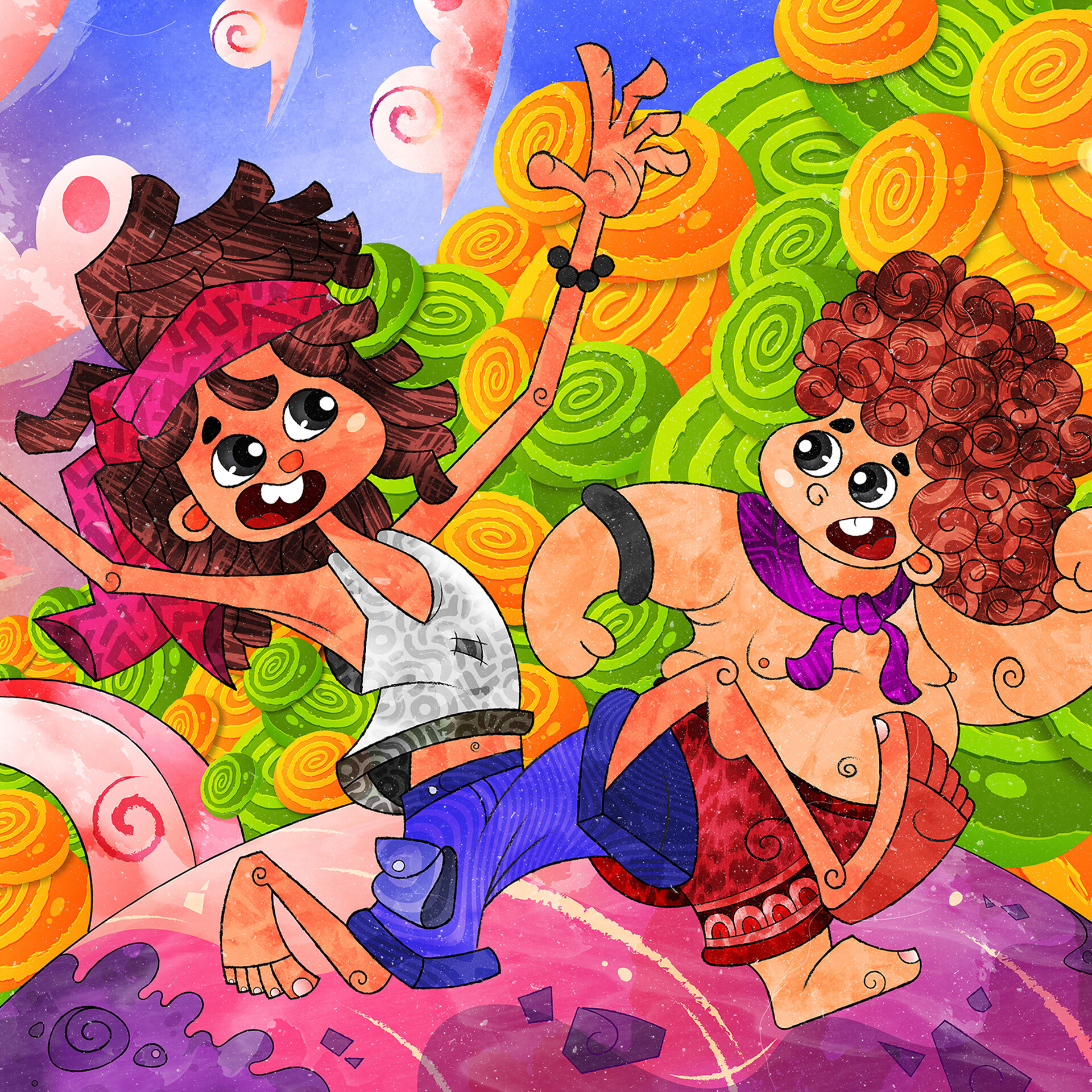 ArtStation - RUN! RUN! RUN!