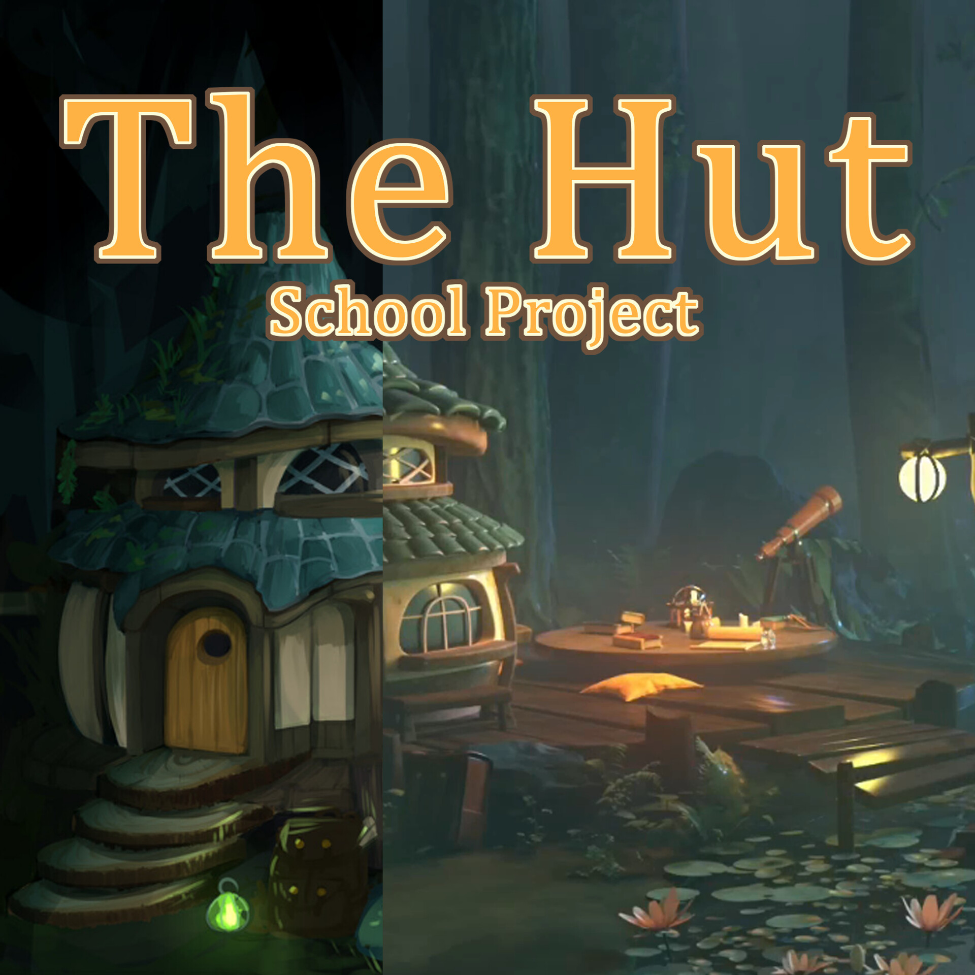 ArtStation - The Hut - Bean's swamp