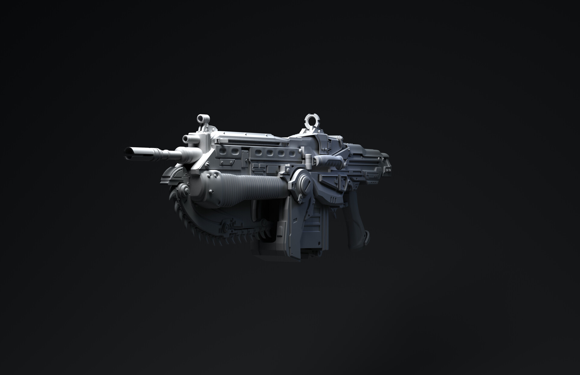 ArtStation - Hard Surface Gun