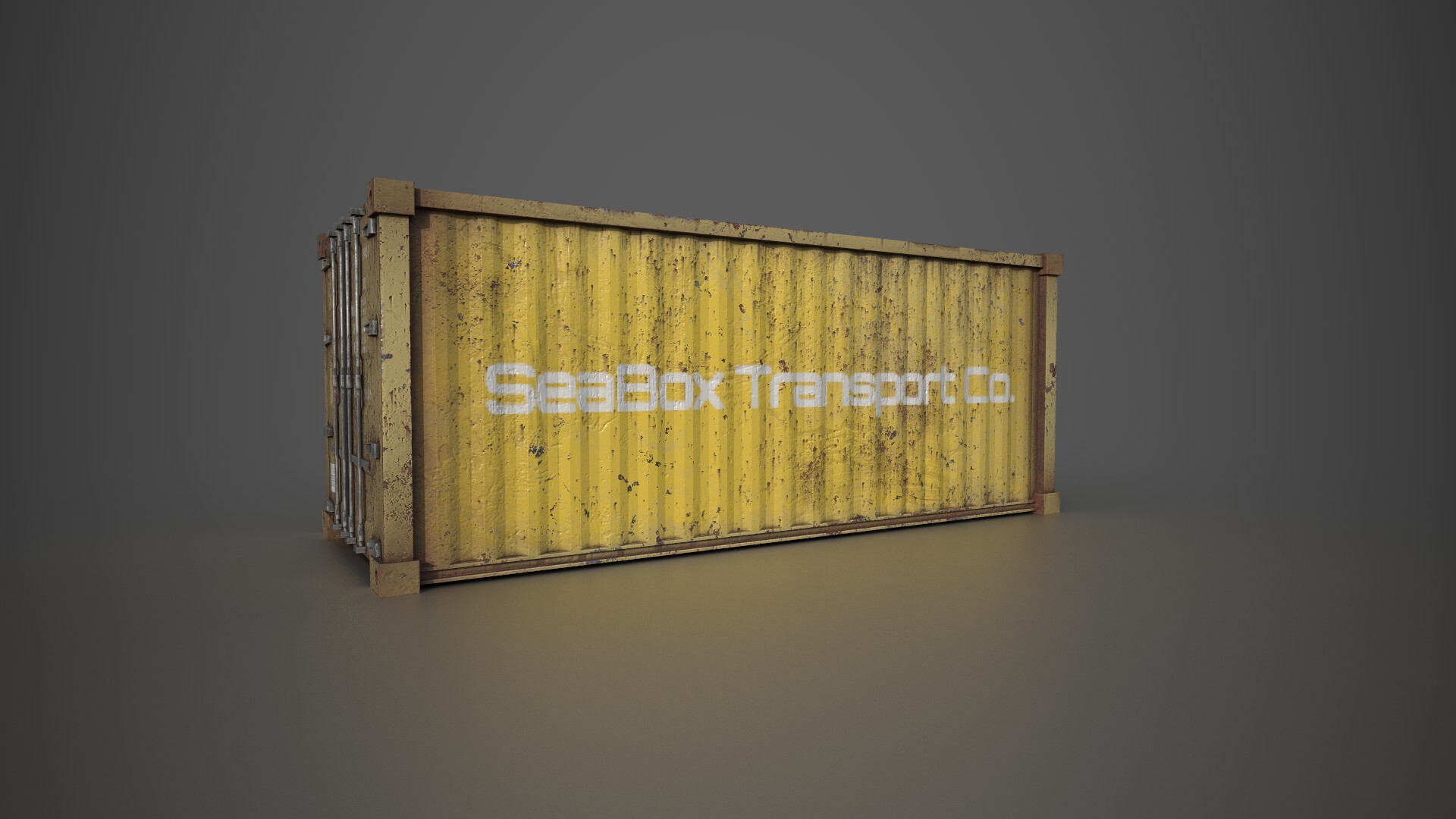 ArtStation - Rusty container