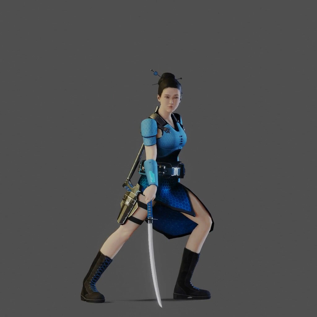 ArtStation - Galahad 3093 Character Reel Izzy