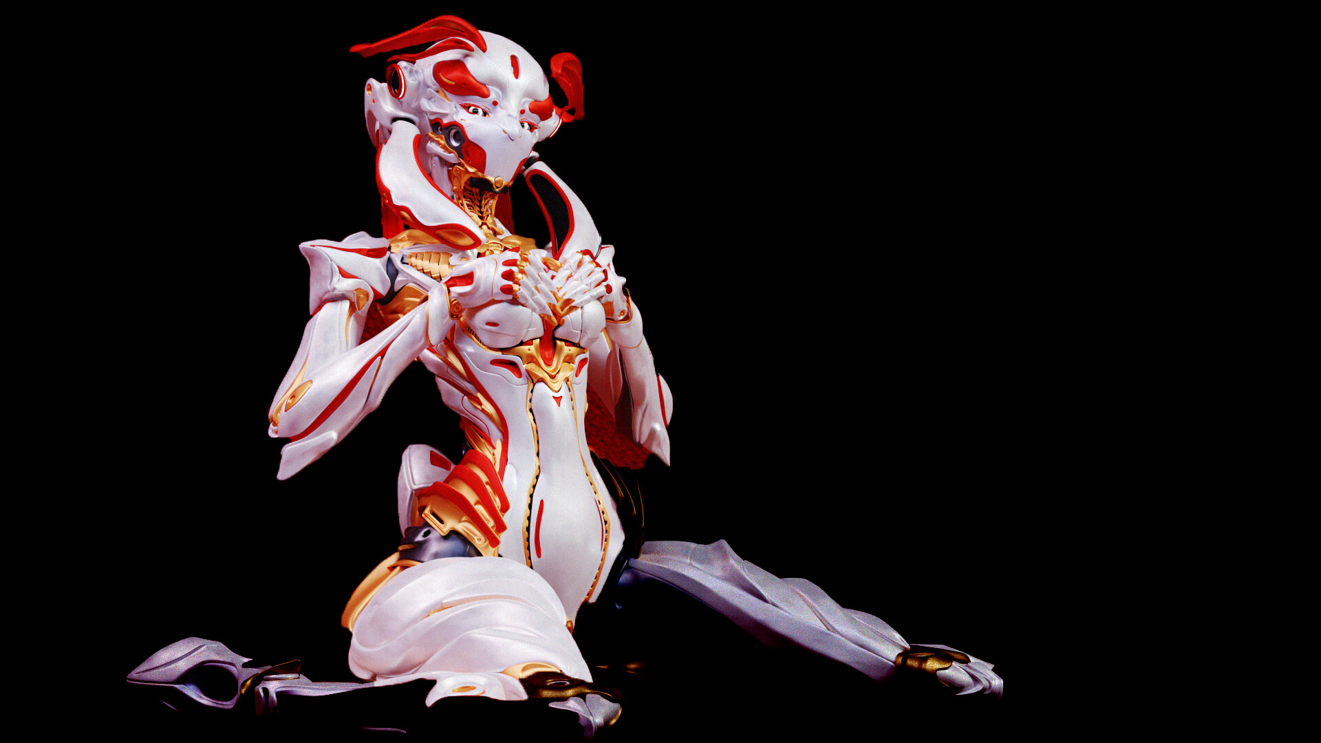 ArtStation - Rabbit Mecha Musume-ZER0