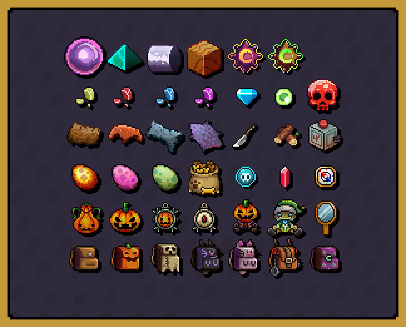 ArtStation - Tibia Style Pixel Art