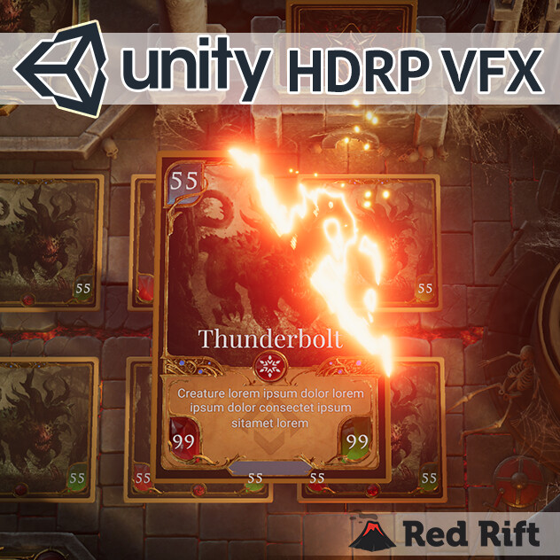 ArtStation - Card Burn VFX