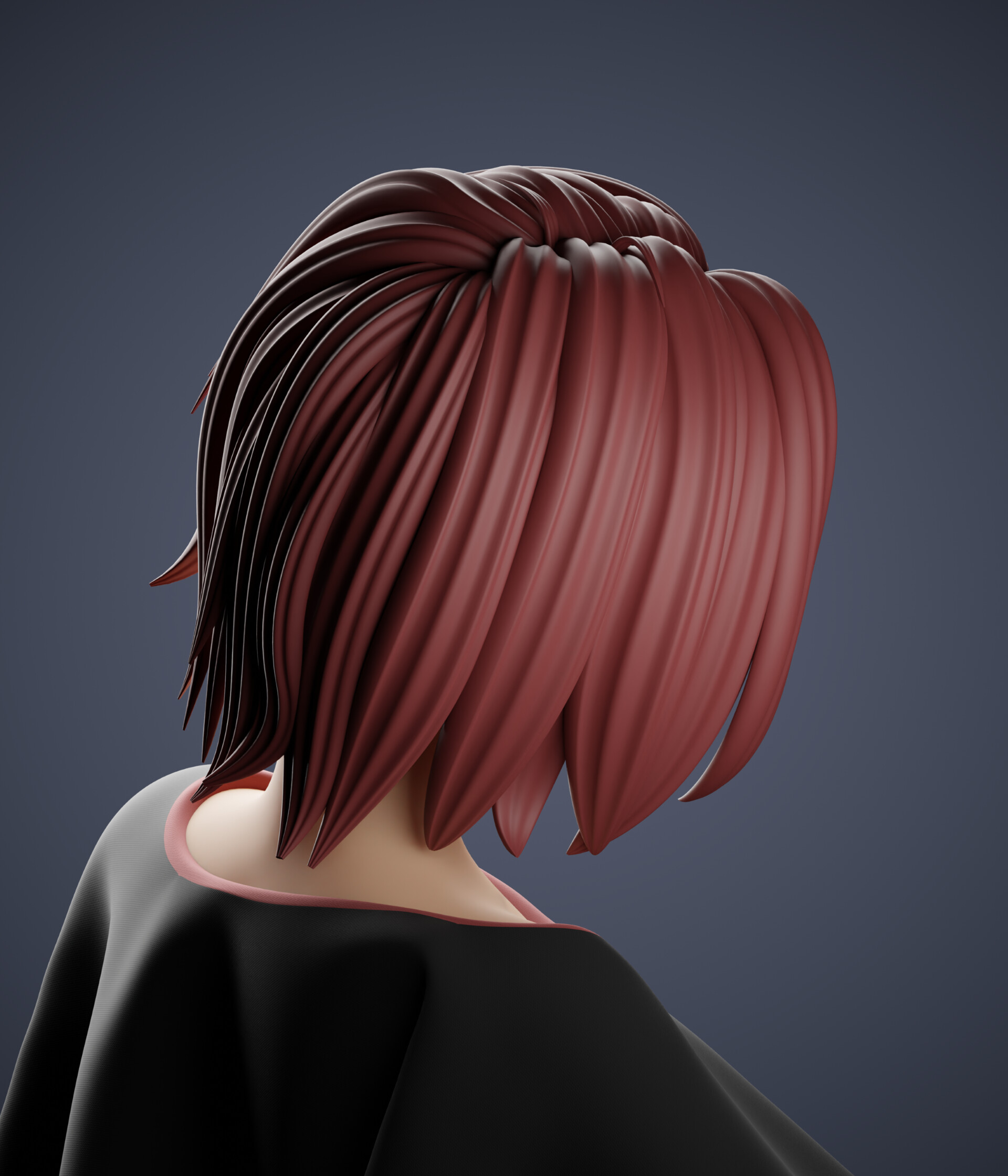 ArtStation - Stylized Short Hair