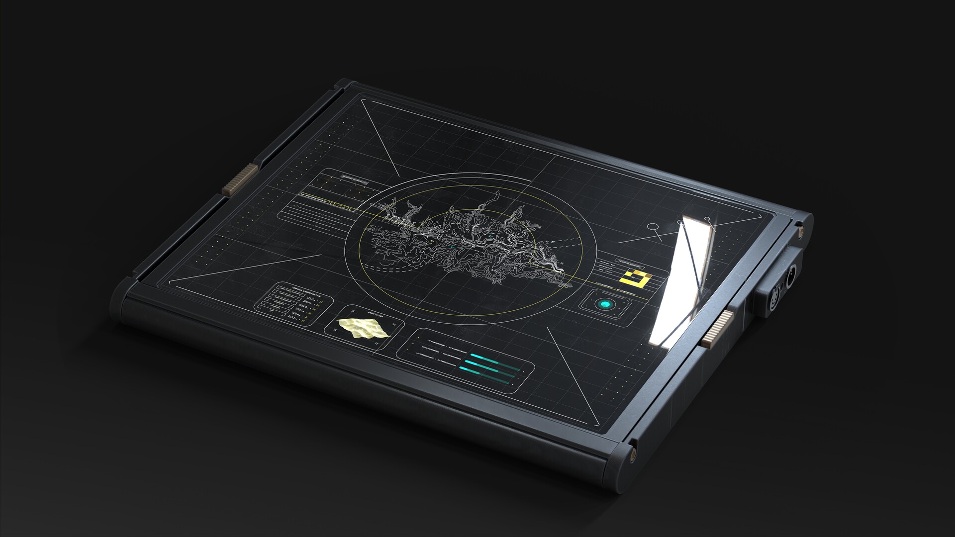 ArtStation - High Tech Interface Elements