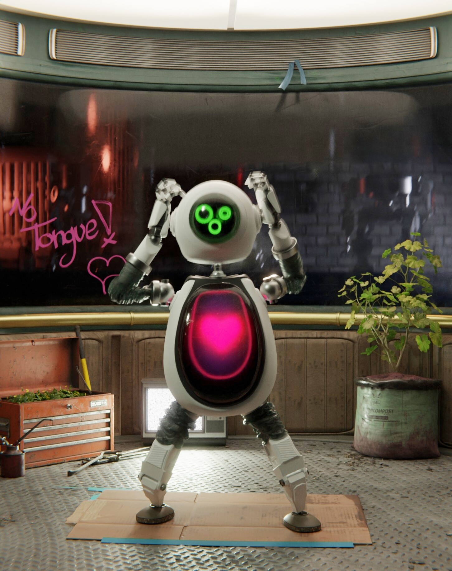 ArtStation - Robot Bobby