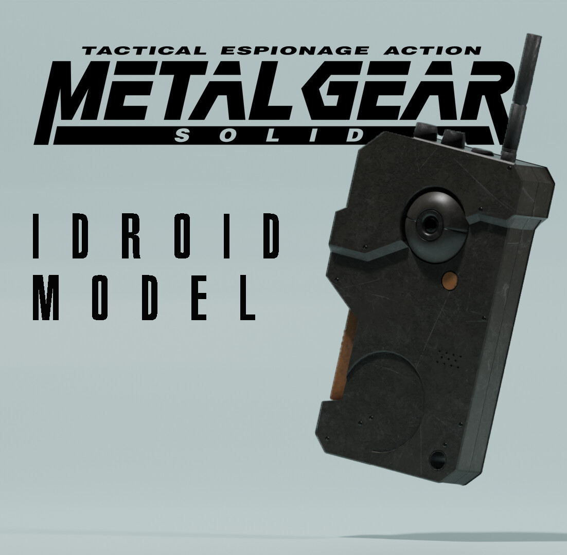 ArtStation - METAL GEAR IDROID