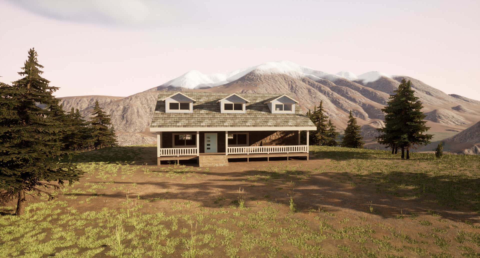 ArtStation - House Model Game Asset