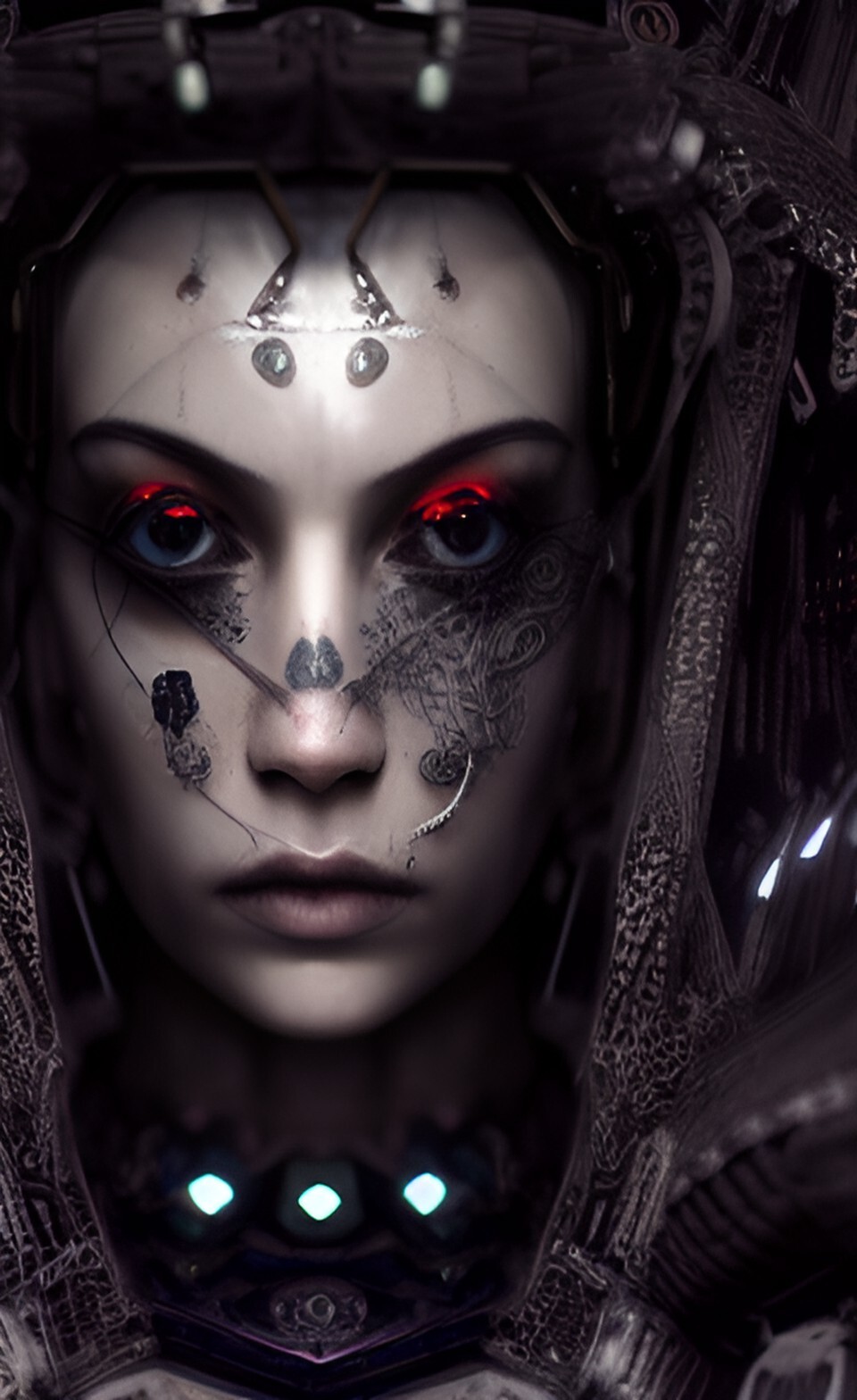 ArtStation - AI Gen Cyberpunk Horror