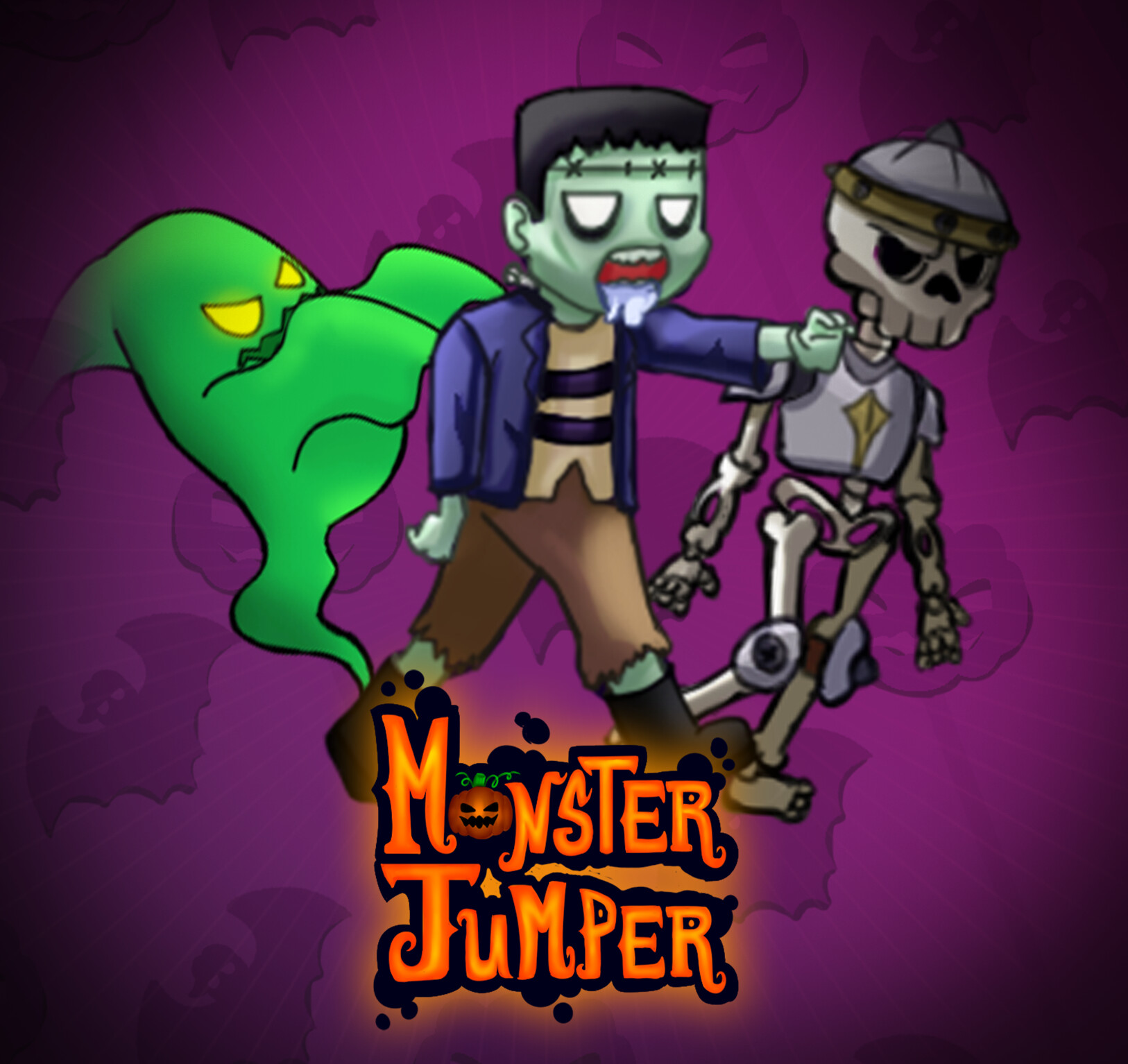 ArtStation - Monster Jumper - Mobile Game
