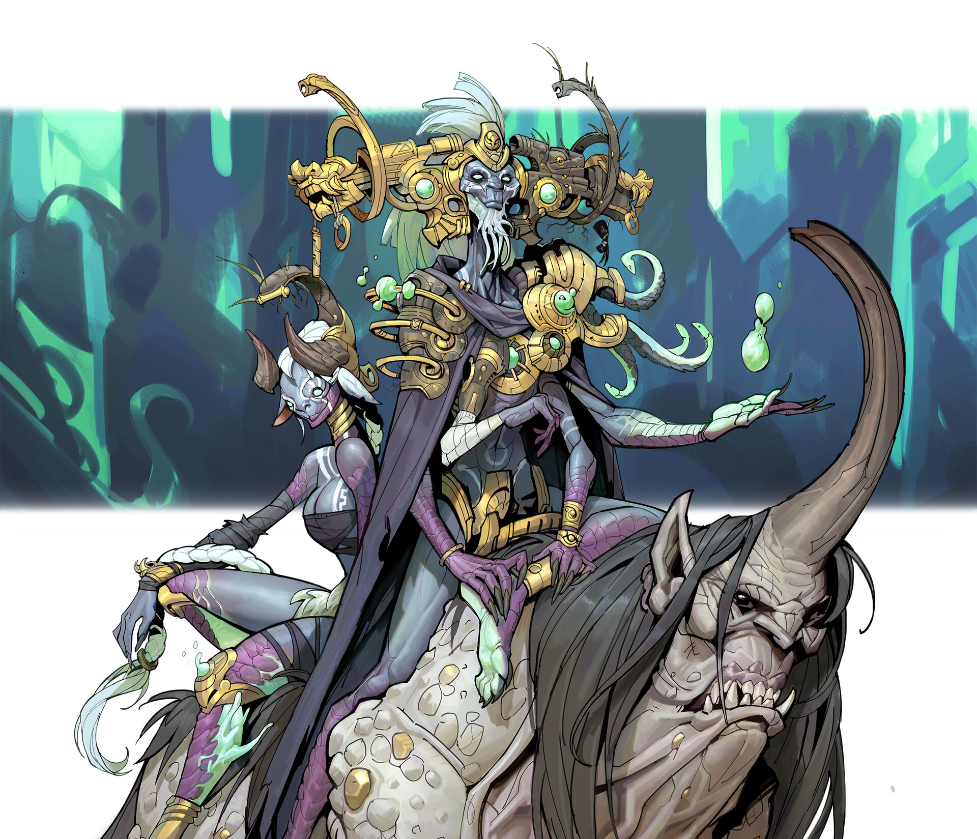 ArtStation - The People of K‘n-yan