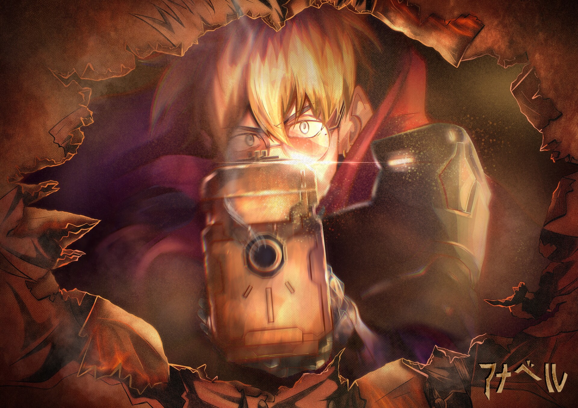 ArtStation - Vash Stampede de Trigun Stampede