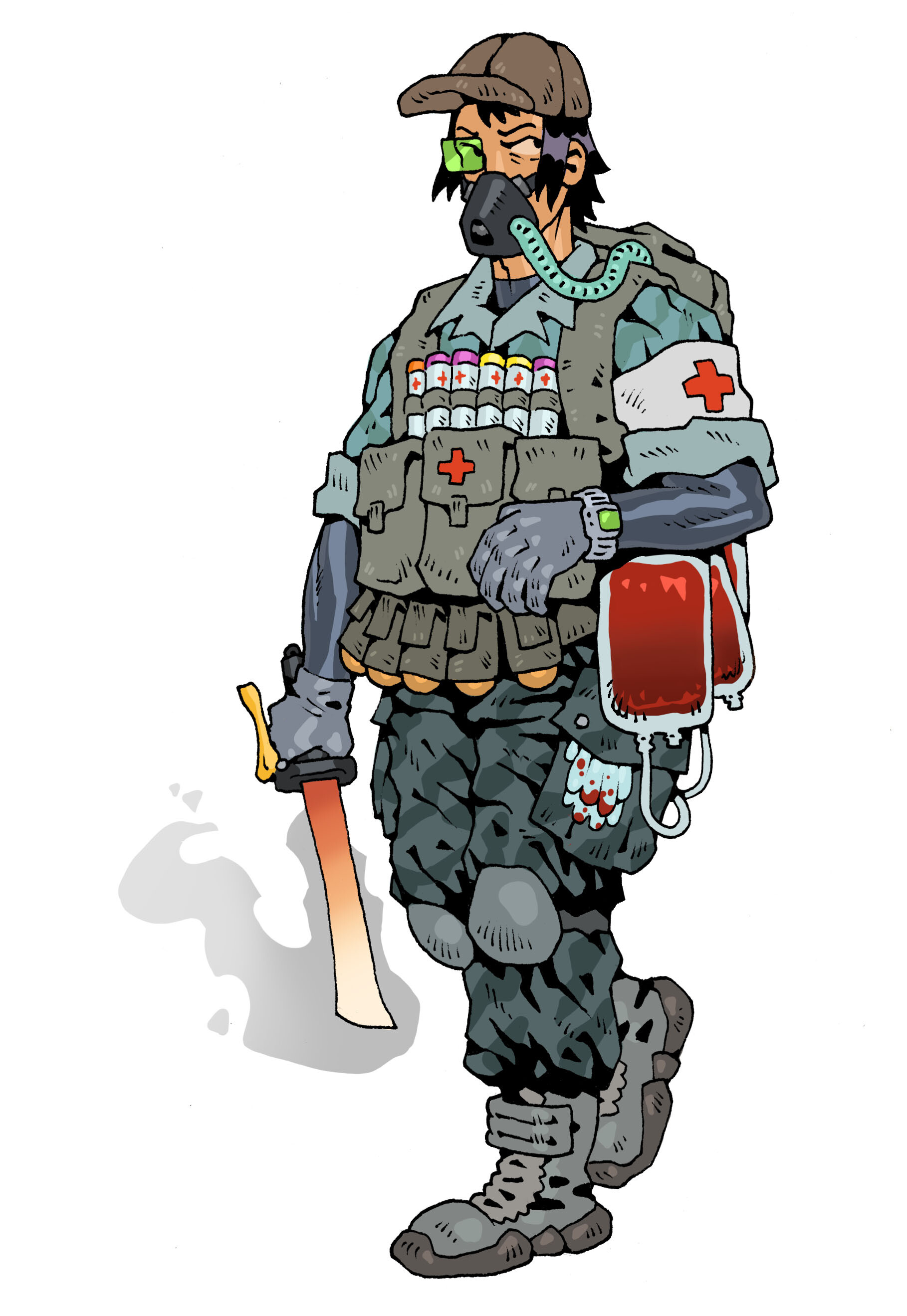 ArtStation - Cyberblood Characters