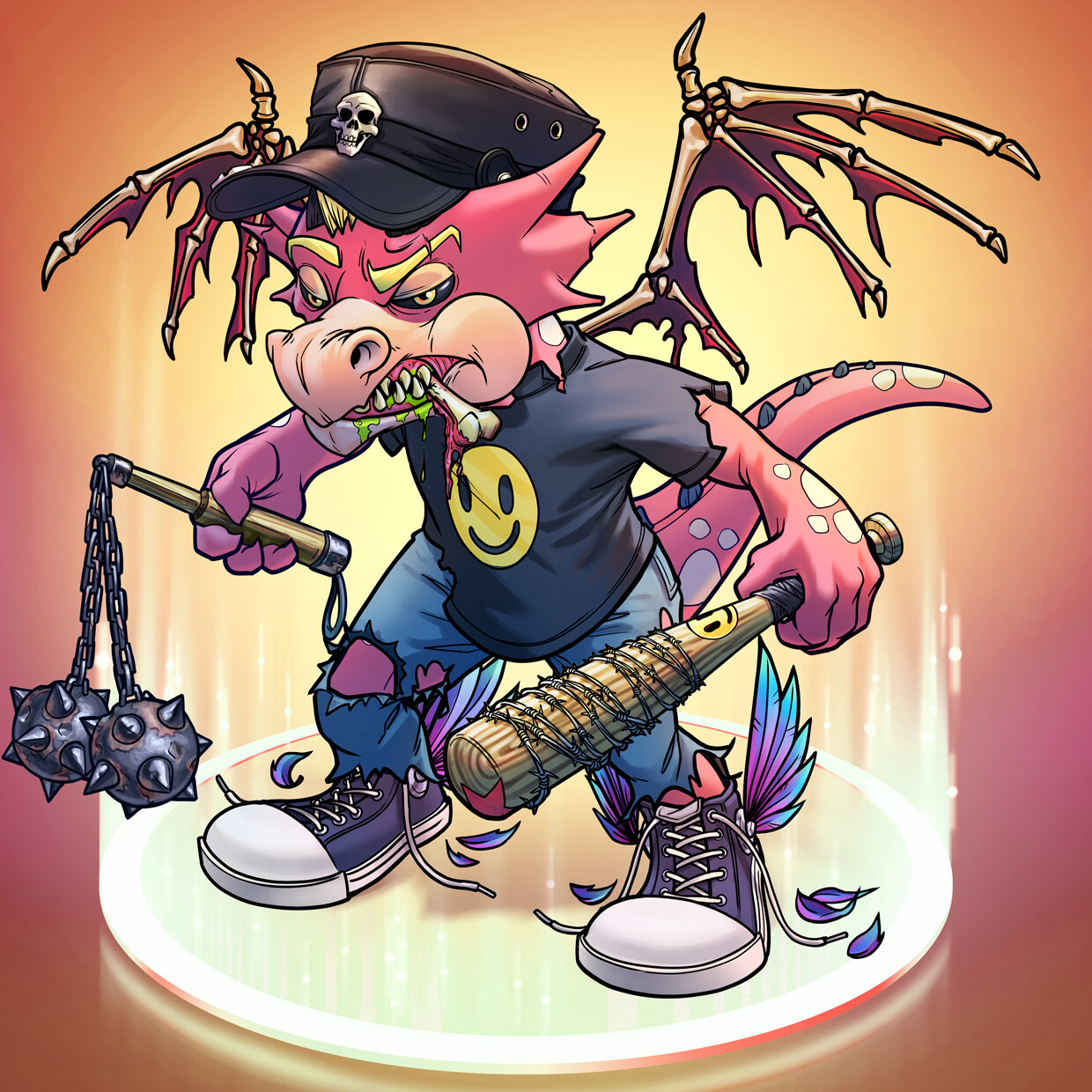 ArtStation - Dragon Rascals NFT Game Project