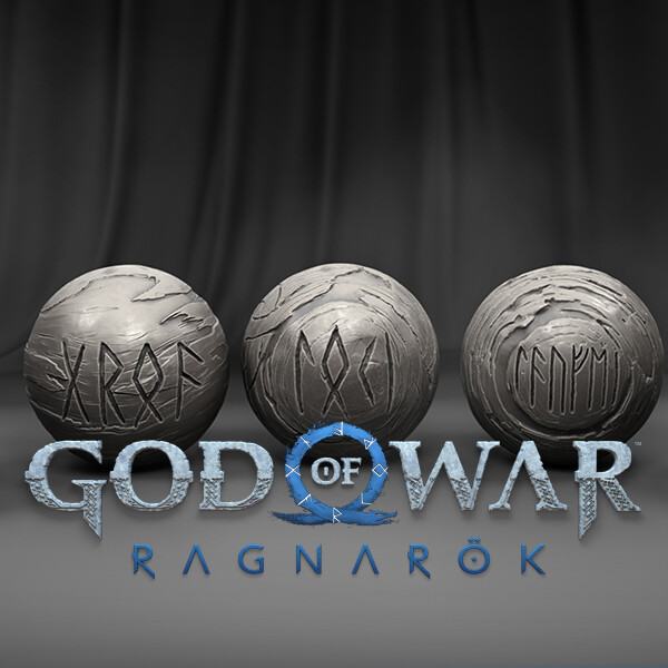 ArtStation - God of War Ragnarök - Giant Marbles