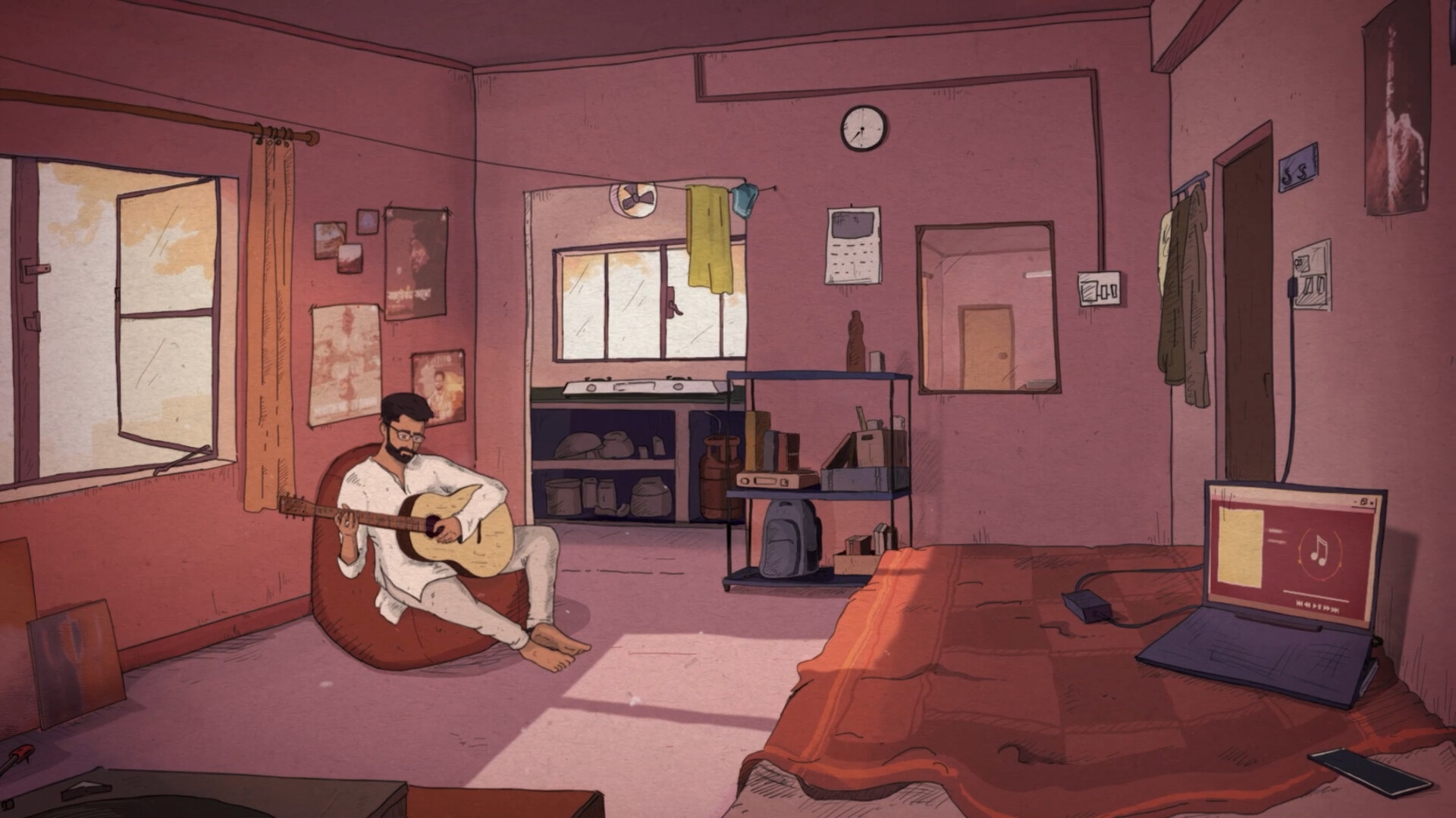 ArtStation - One Frame Animation with multiple Characters