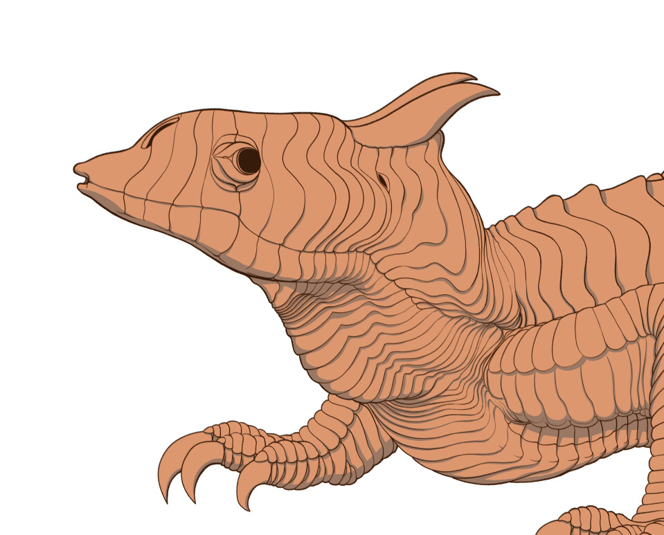 ArtStation - Ulangin "Coal Dragon"