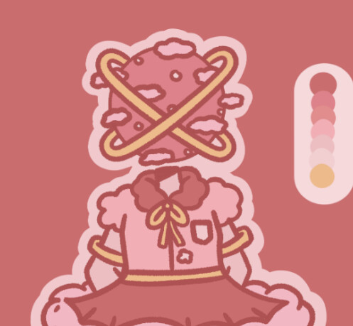 ArtStation - Liminal Space Character 2: Pink clouds