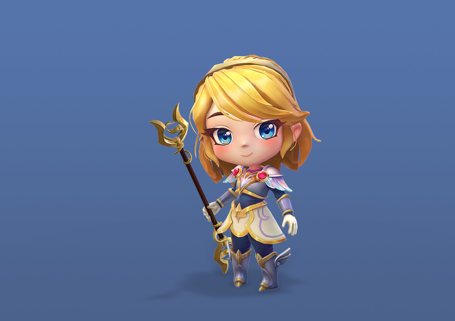 ArtStation - Fanart Chibi Lux