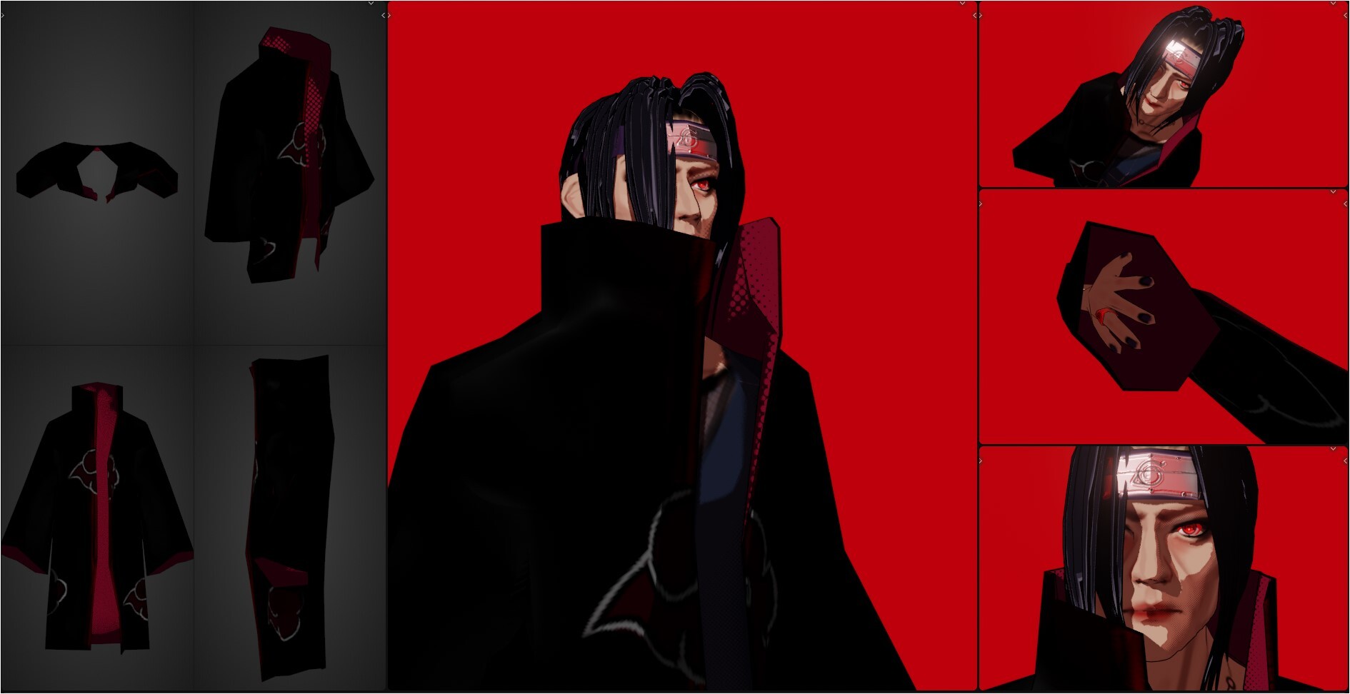 ArtStation - 3D Study - Itachi Uchiha