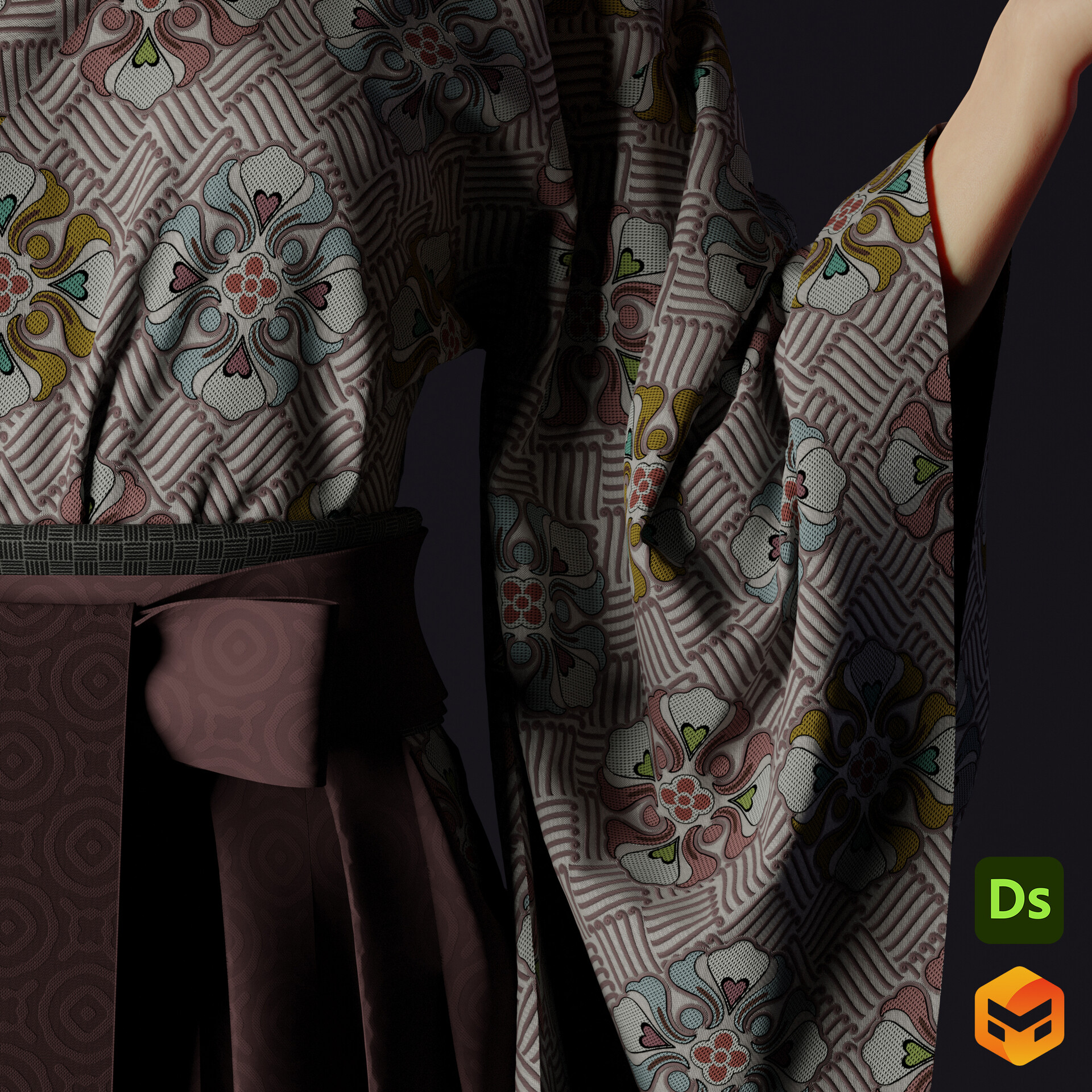 ArtStation - Kimono & Hakama