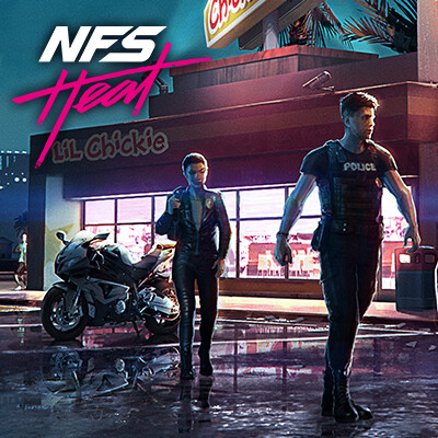 ArtStation - NFS HEAT - The Exchange - Narrative Scene