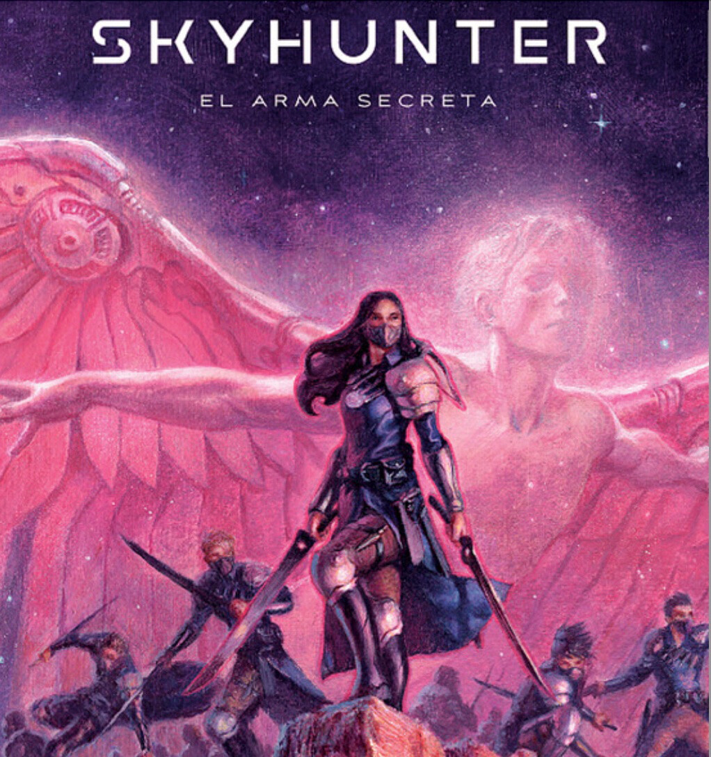 ArtStation - Skyhunter_ Book cover_Puck, Spain_2020