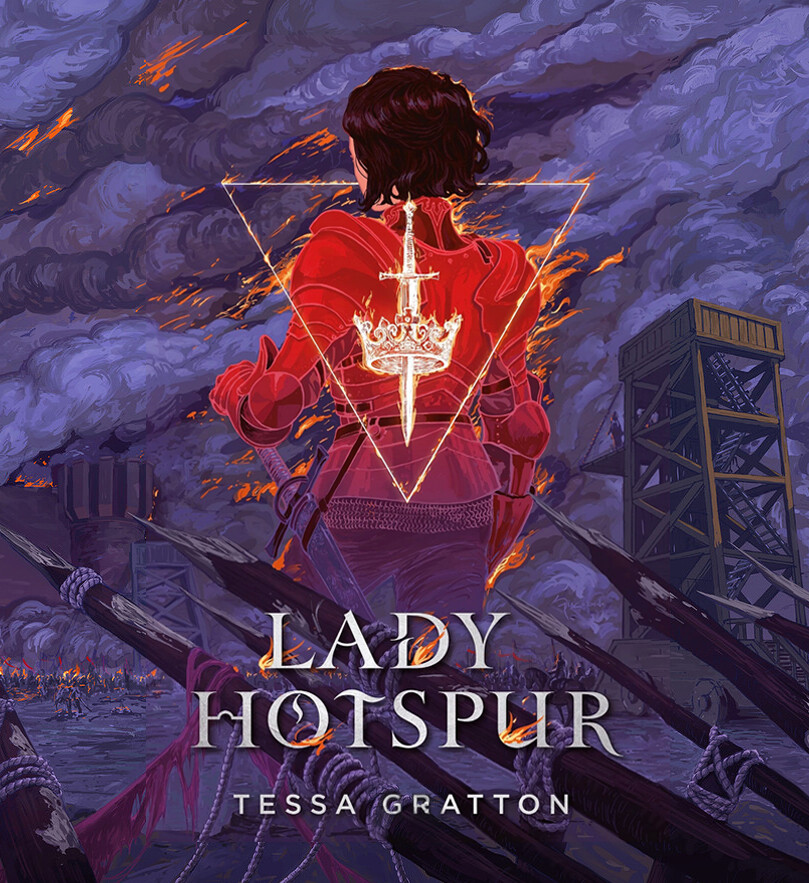 ArtStation - Lady Hotspur_Cover Art published by Tor and Puck_2020