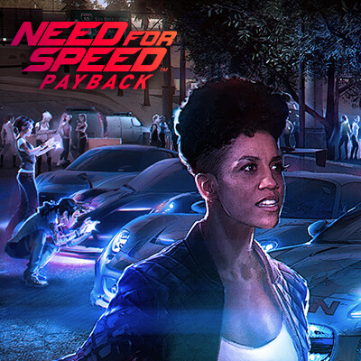 Ross Dearsley - NFS Payback - Lighting ref & character design/graphics