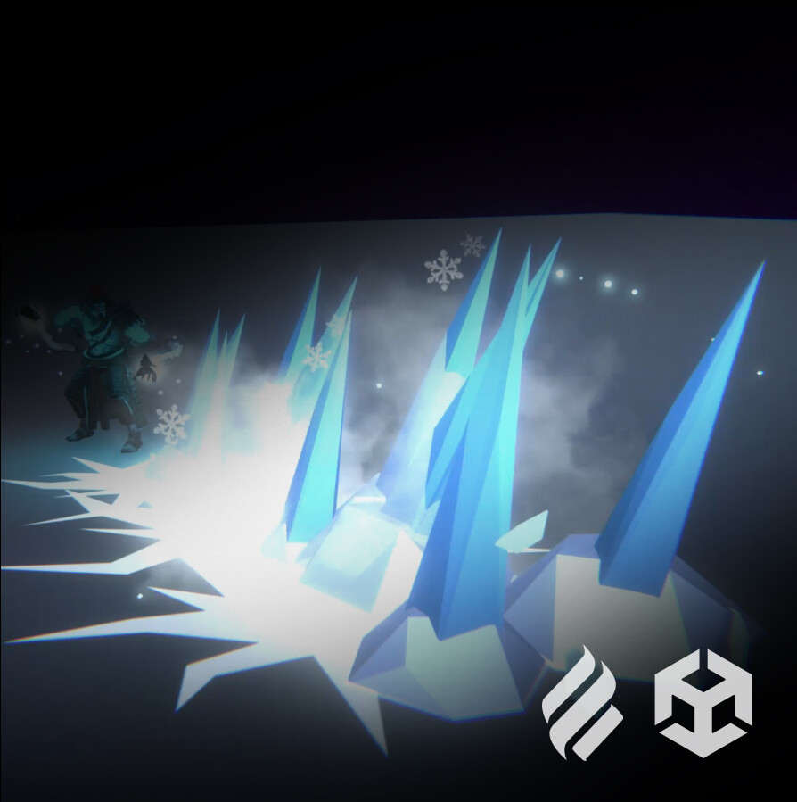 ArtStation - Ice Attack VFX