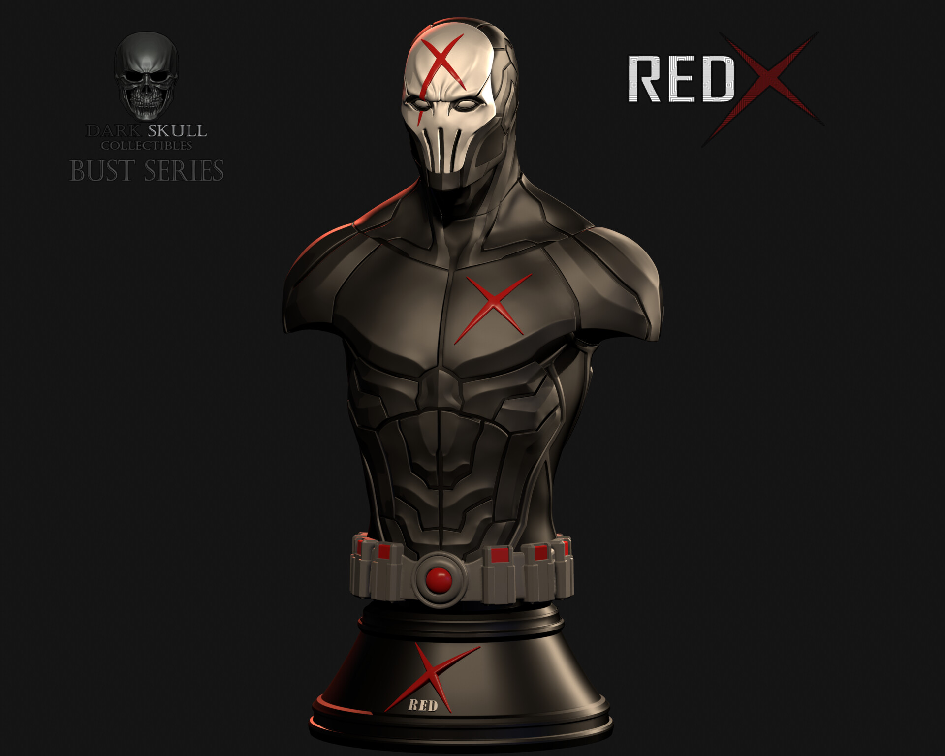 ArtStation - RED X BUST