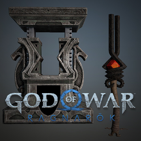 ArtStation - God of War Ragnarök - Sindris Sonic Device