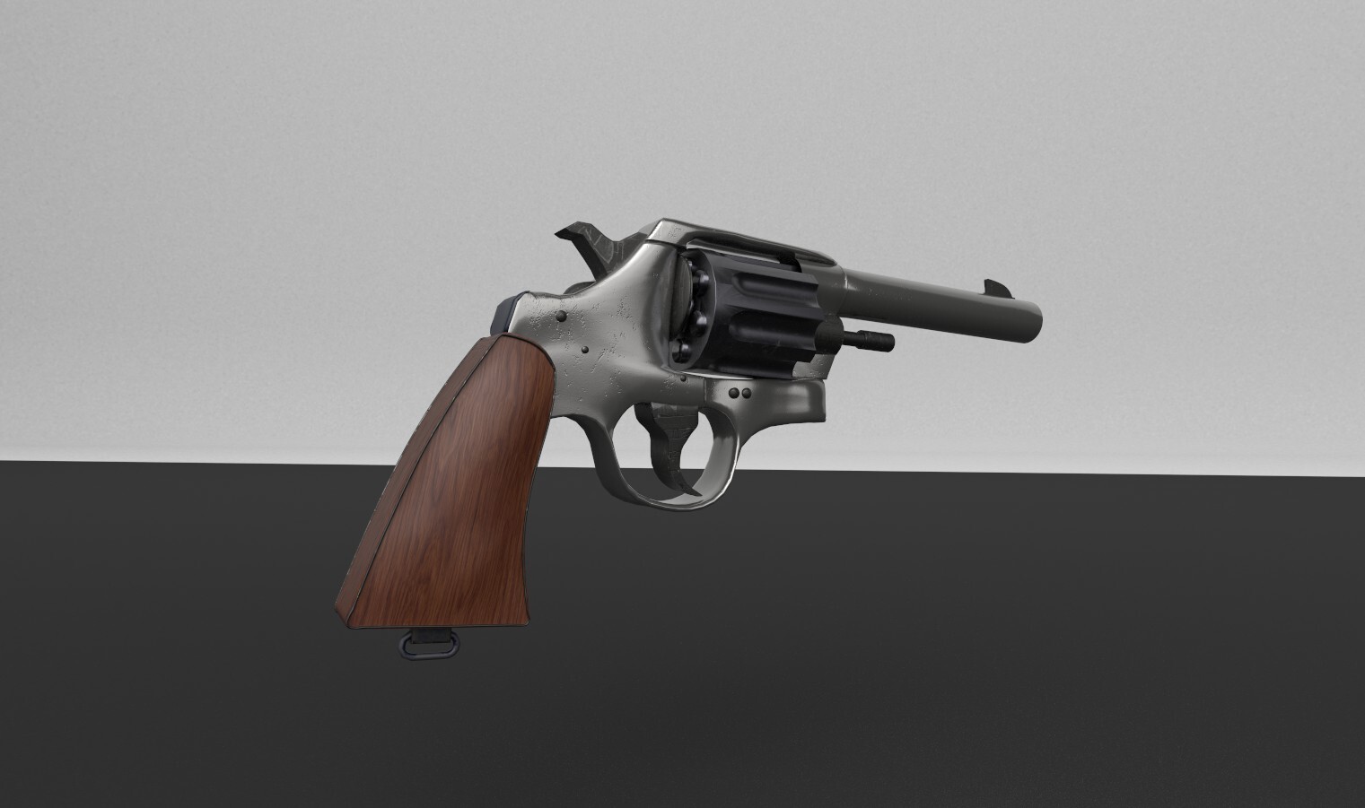 ArtStation - M1917 Revolver 3D Model