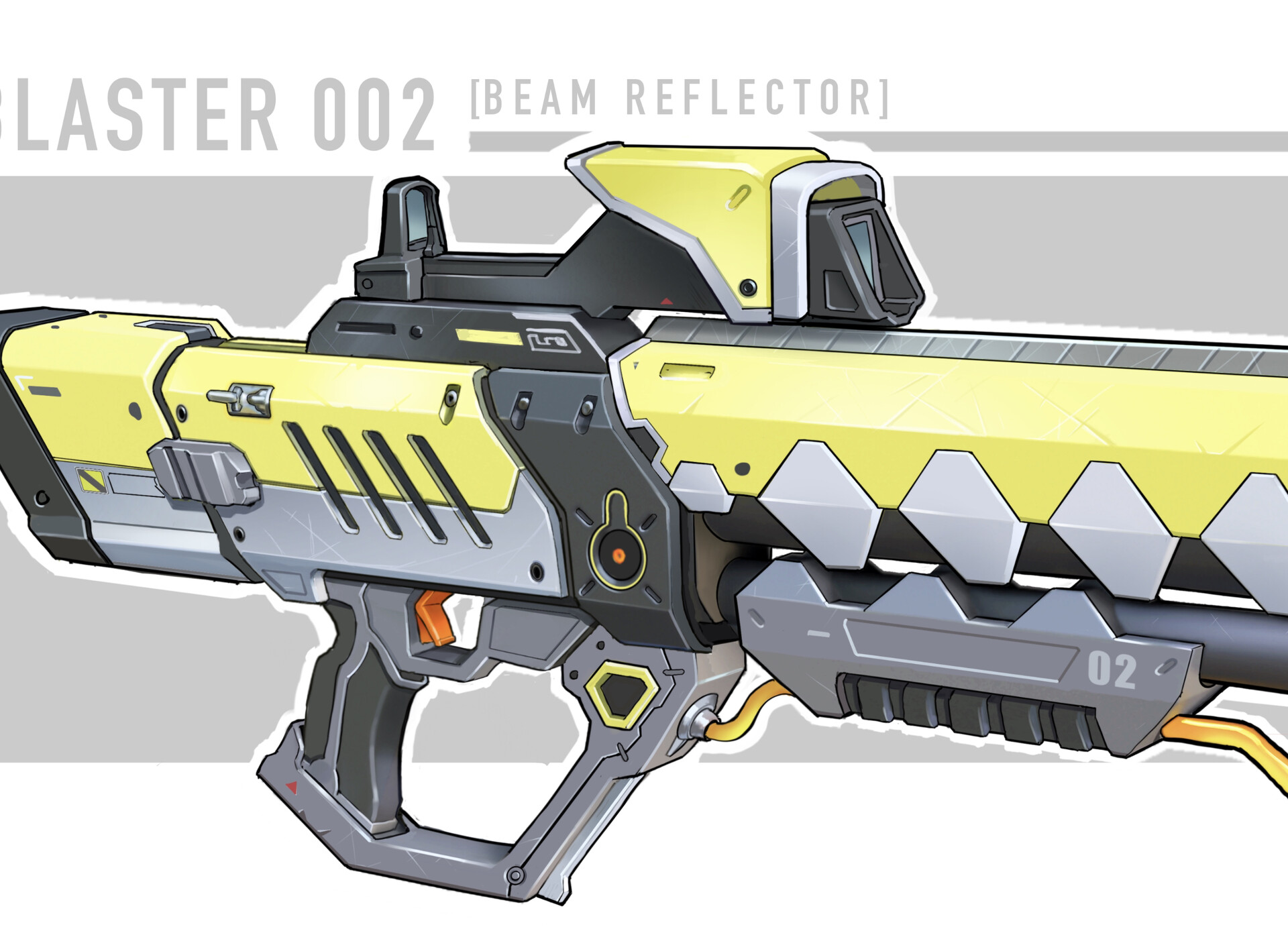 ArtStation - Blaster Gun (Jak and Daxter)