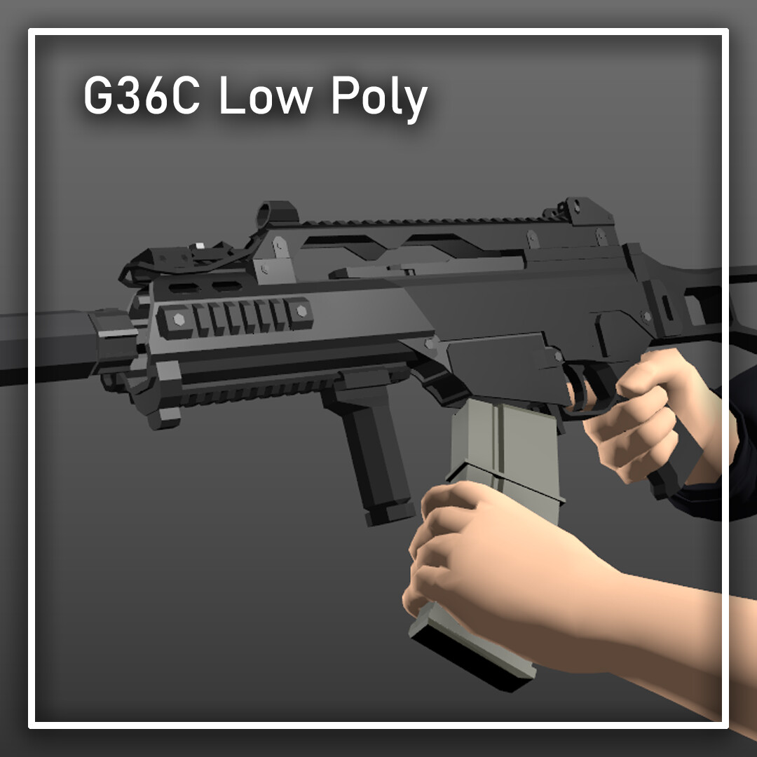 ArtStation - G36C Viewmodel Animation