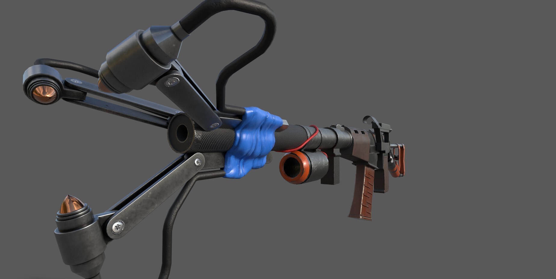 ArtStation - District 9 Inspired Custom Weapons