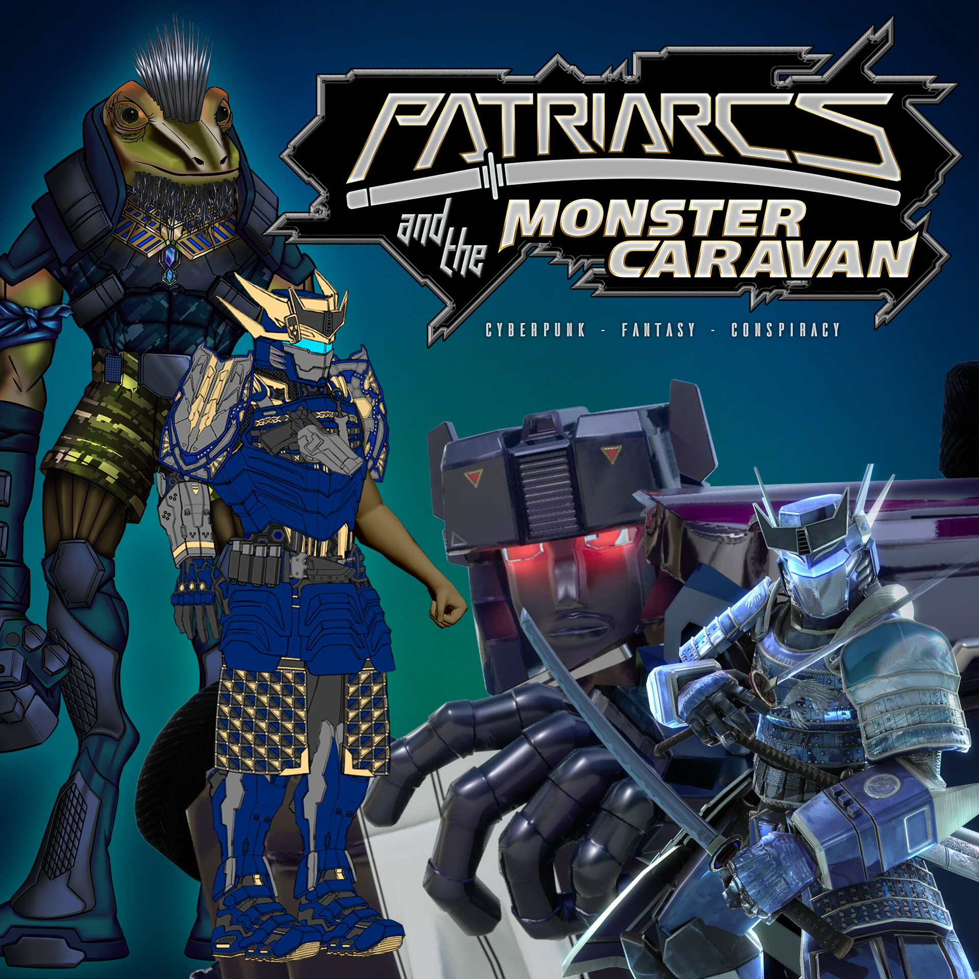 Michah'El Dan'Atah/ ADONAI GAMES! - YHWH Games!, LLC. - Monster Caravan