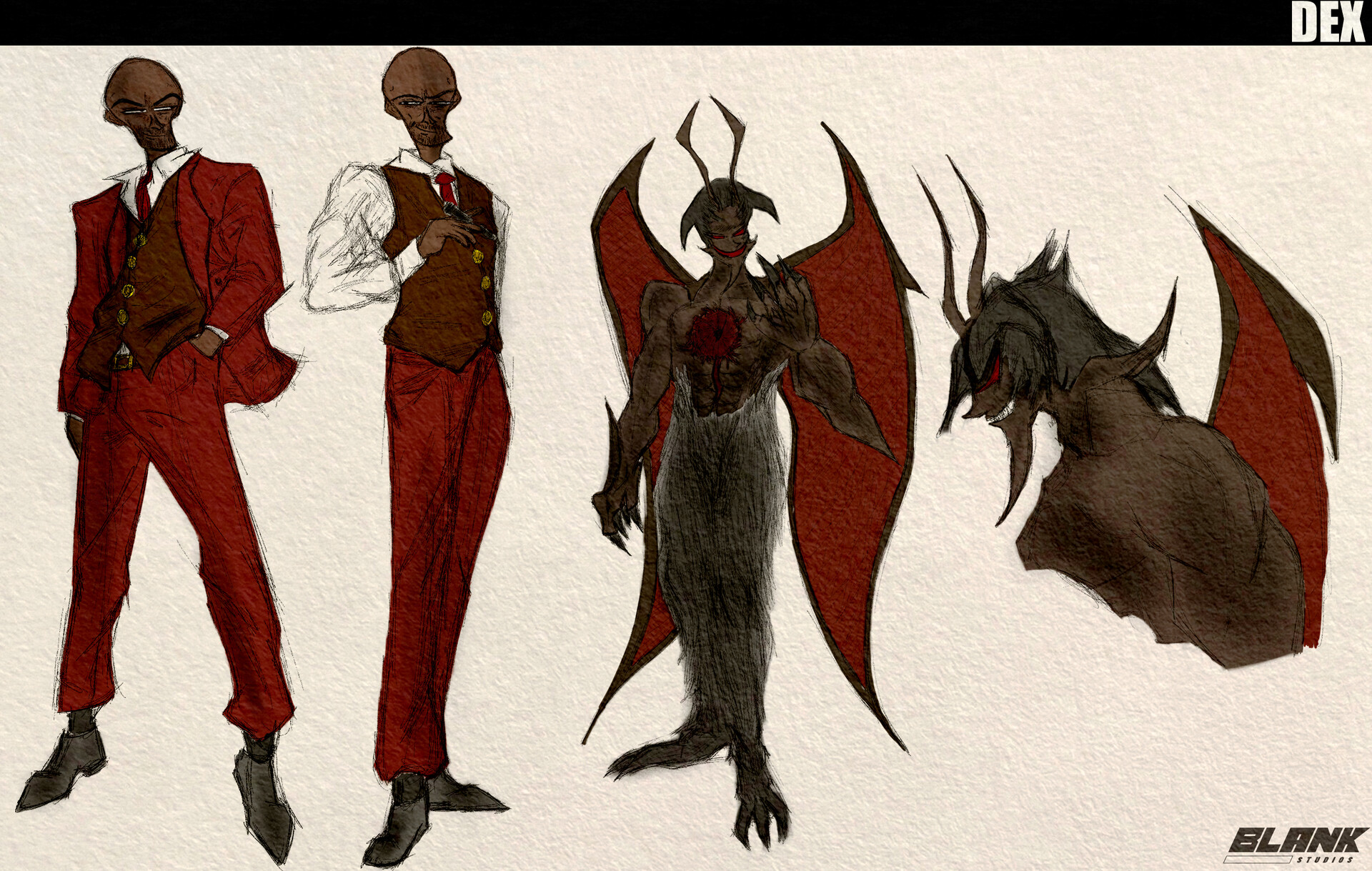 ArtStation - Xavier Character Concept Sheets