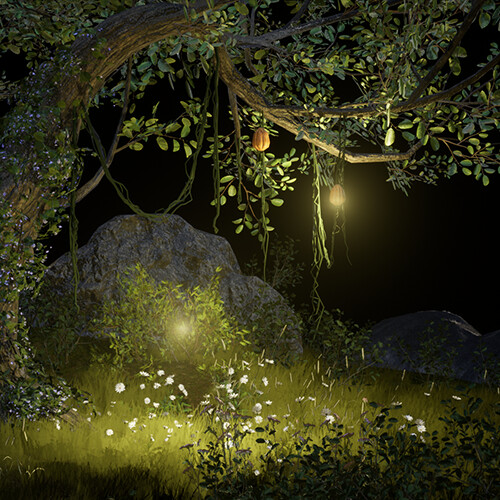 ArtStation - Tree - 3d modeling