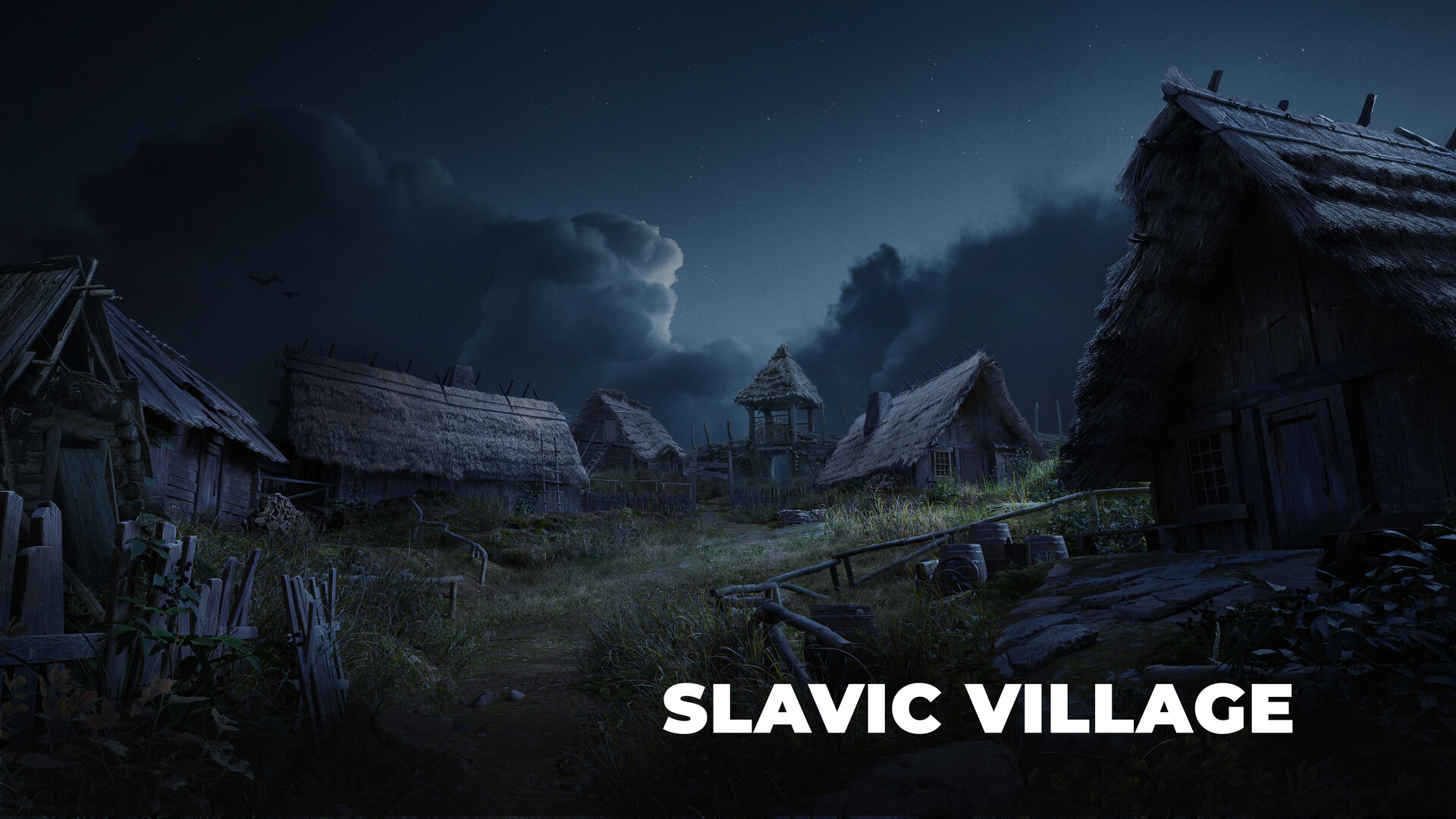 ArtStation - Slavic Village